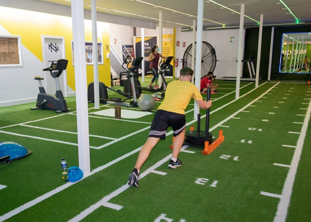 Artificial turf in the gym - Realturf UK