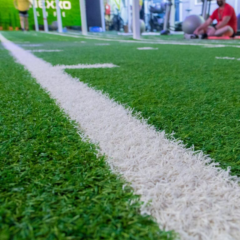 Artificial turf in the gym - Realturf UK